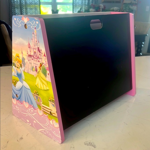 Disney | Toys | Disney Princess Pink Easel With Handle Two Sided | Poshmark